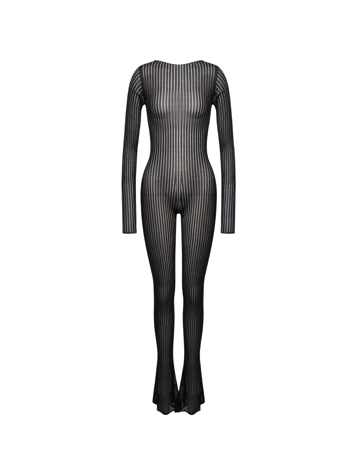Комбинезон Ribbed-knit open-back jumpsuit