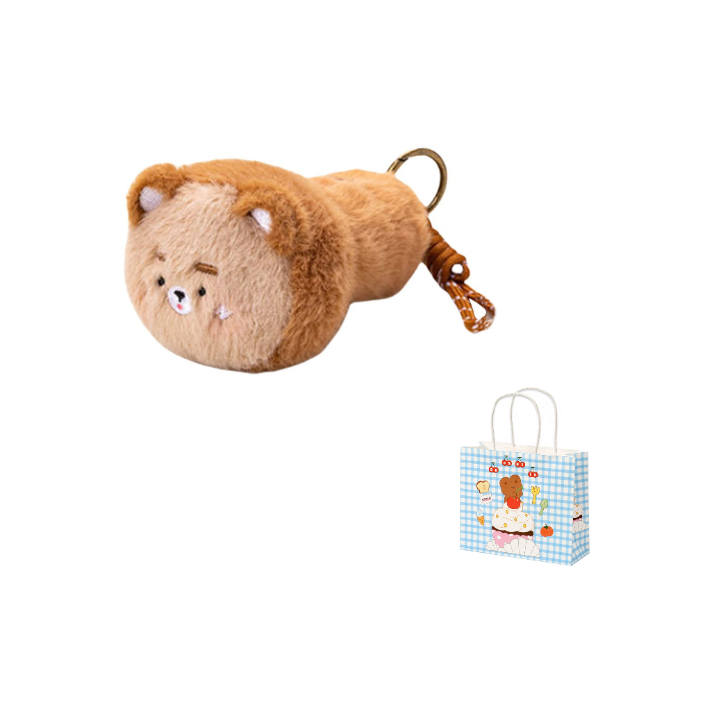 YANGWAWAHEXIAOXIONGTIAOWU BOLD BEAR Туристические Коллекция Шапки Кепки Мелочь Куклы Плюшевый Украшение 12cm
