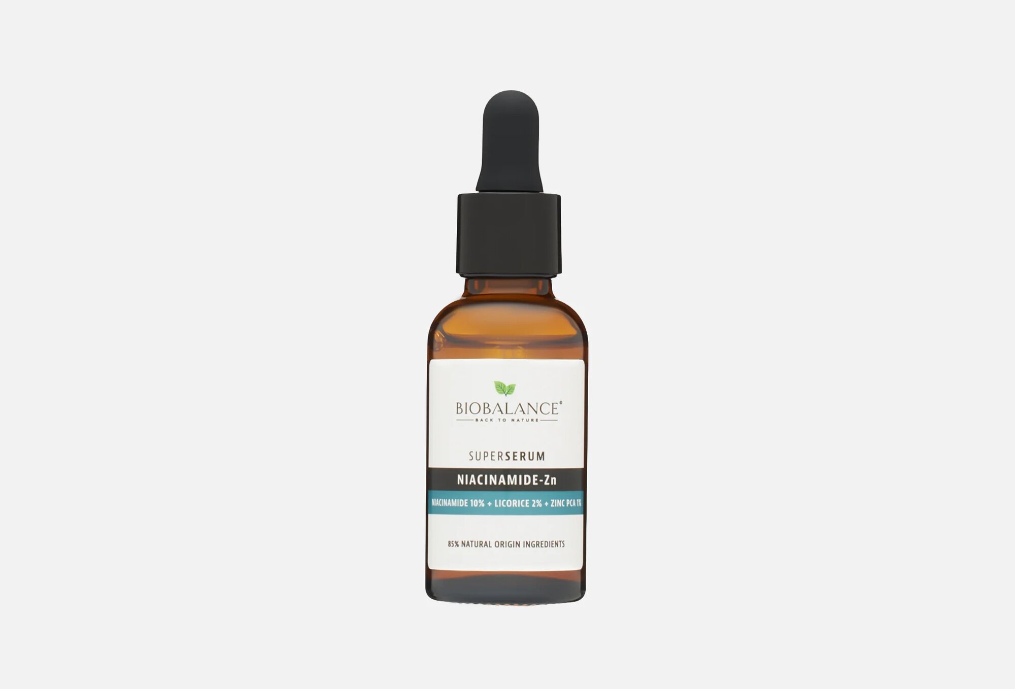 BIOBALANCE Niacinamide 10% + zinc pca 1% Сыворотка для лица 30мл