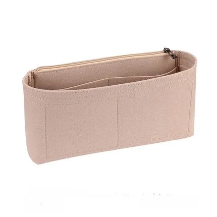 Органайзер для сумки Gucci GG Marmont Matelasse Бежевый, small, beige side zipper