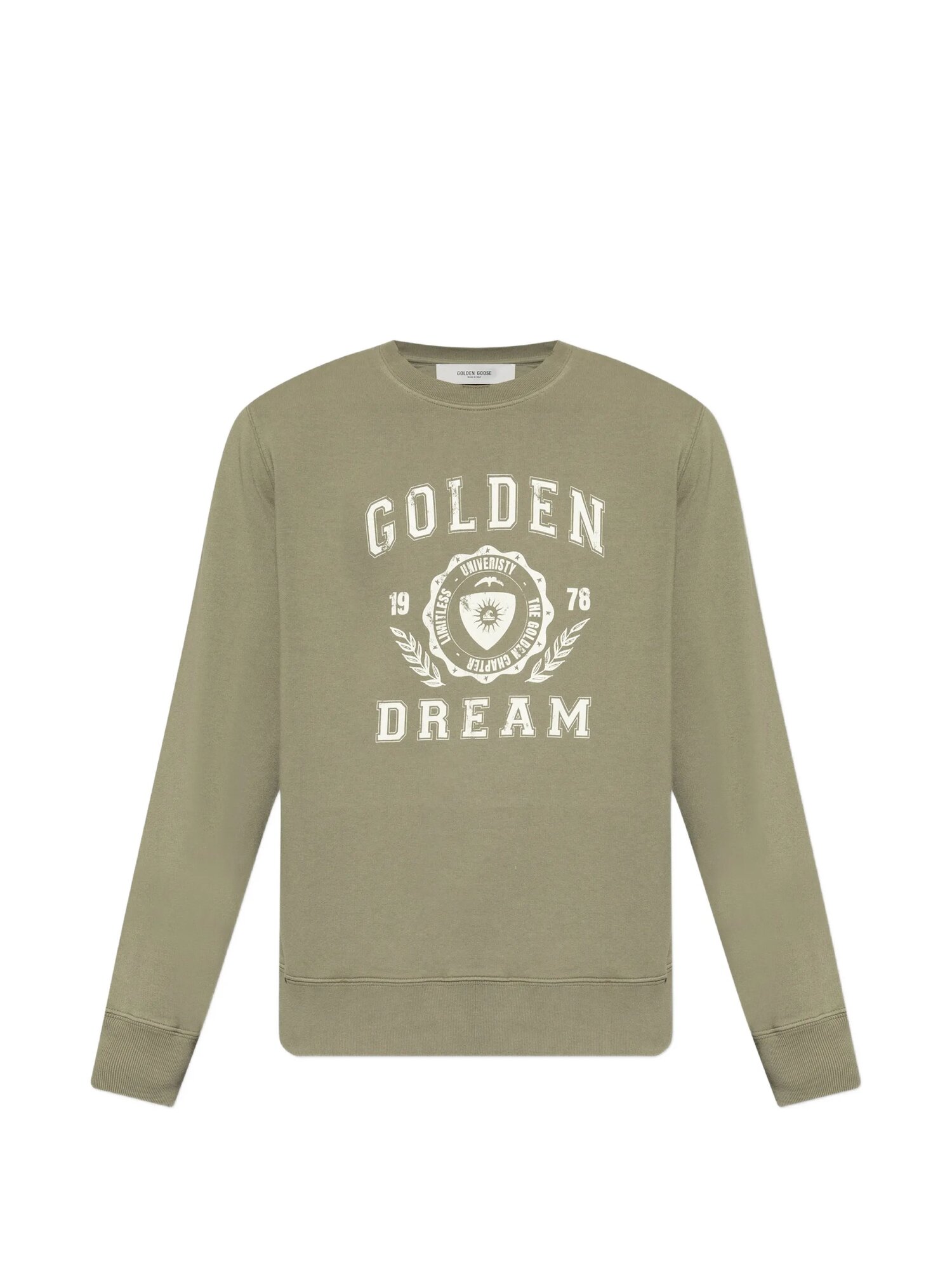 Толстовка Logo-print distressed-effect sweatshirt