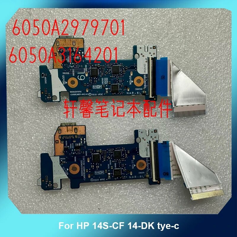 Запчасть плата для HP 14S-CF 14-DK Type-C Board With Line
