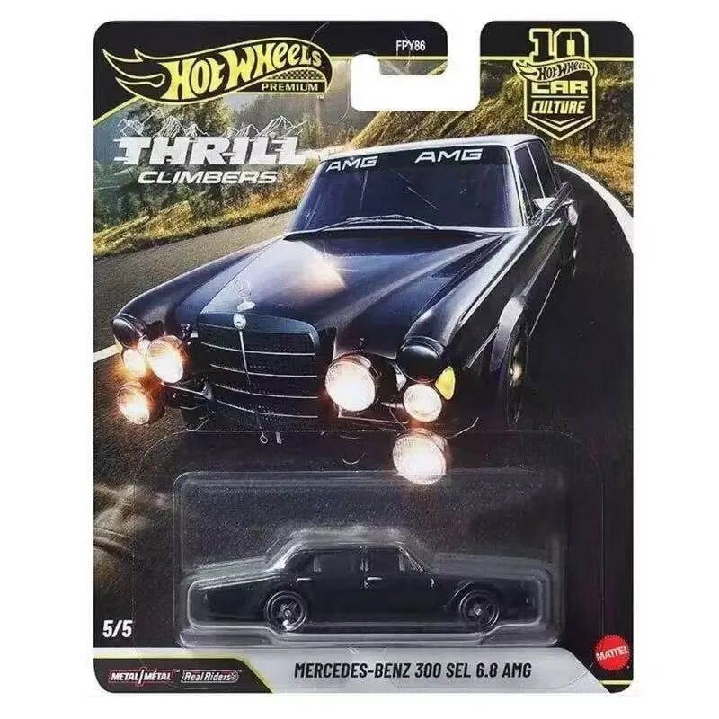 Машинка Mattel HOTWHEELS CAR CULTURE THRILL CLIMBERS 1/64 MERCEDES-BENZ 300 SEL 6.8 AMG FPY86