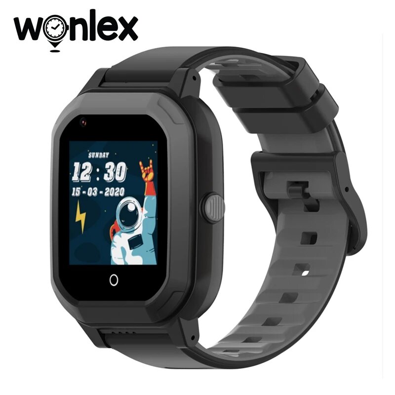 Wonlex KT20 детские смарт-часы GPS, черный