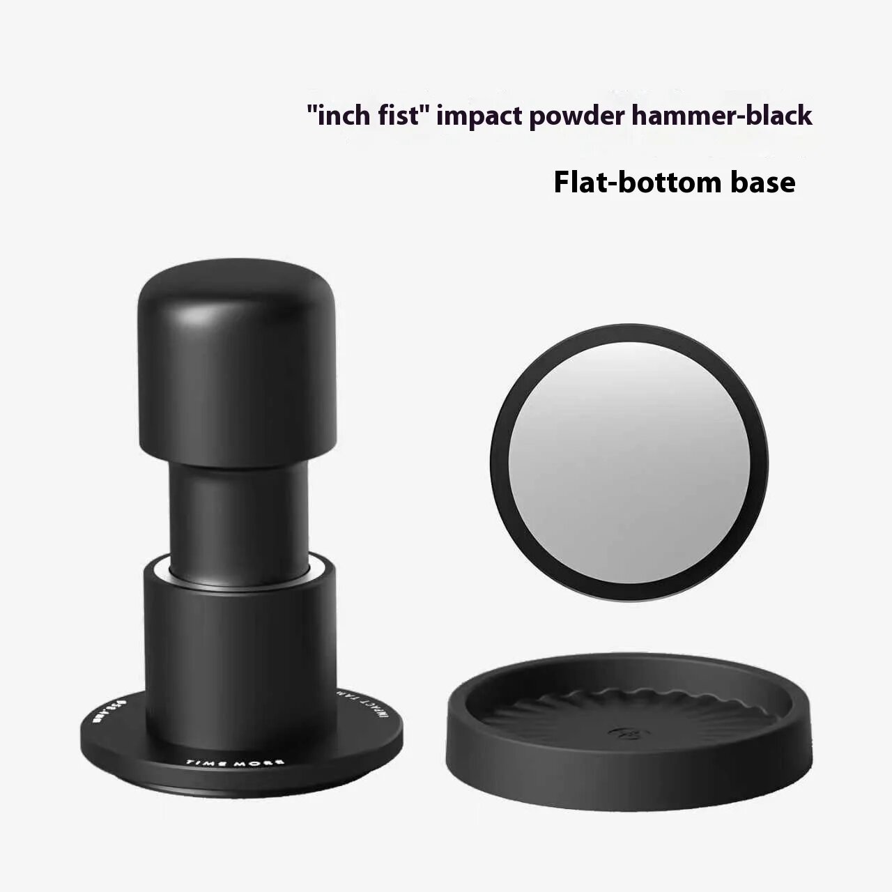 Timemore Obsidian Impact ручная кофемолка 58,4 мм Flat Bottomed Black