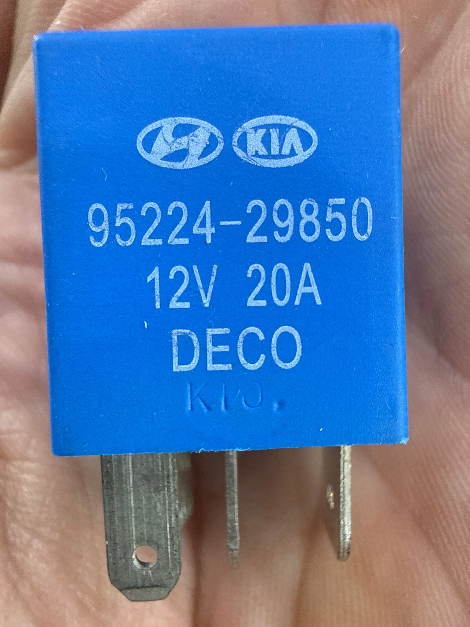 Реле Hyundai Kia 9522429850 Accent Azera Elantra Matrix Lavita Santa Fe Sonata Tucson XG Sorento Bongo Pregio Besta