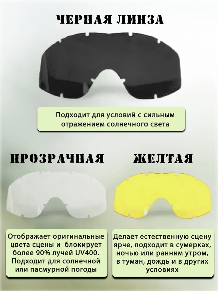 Очки стрелковые — фото 1