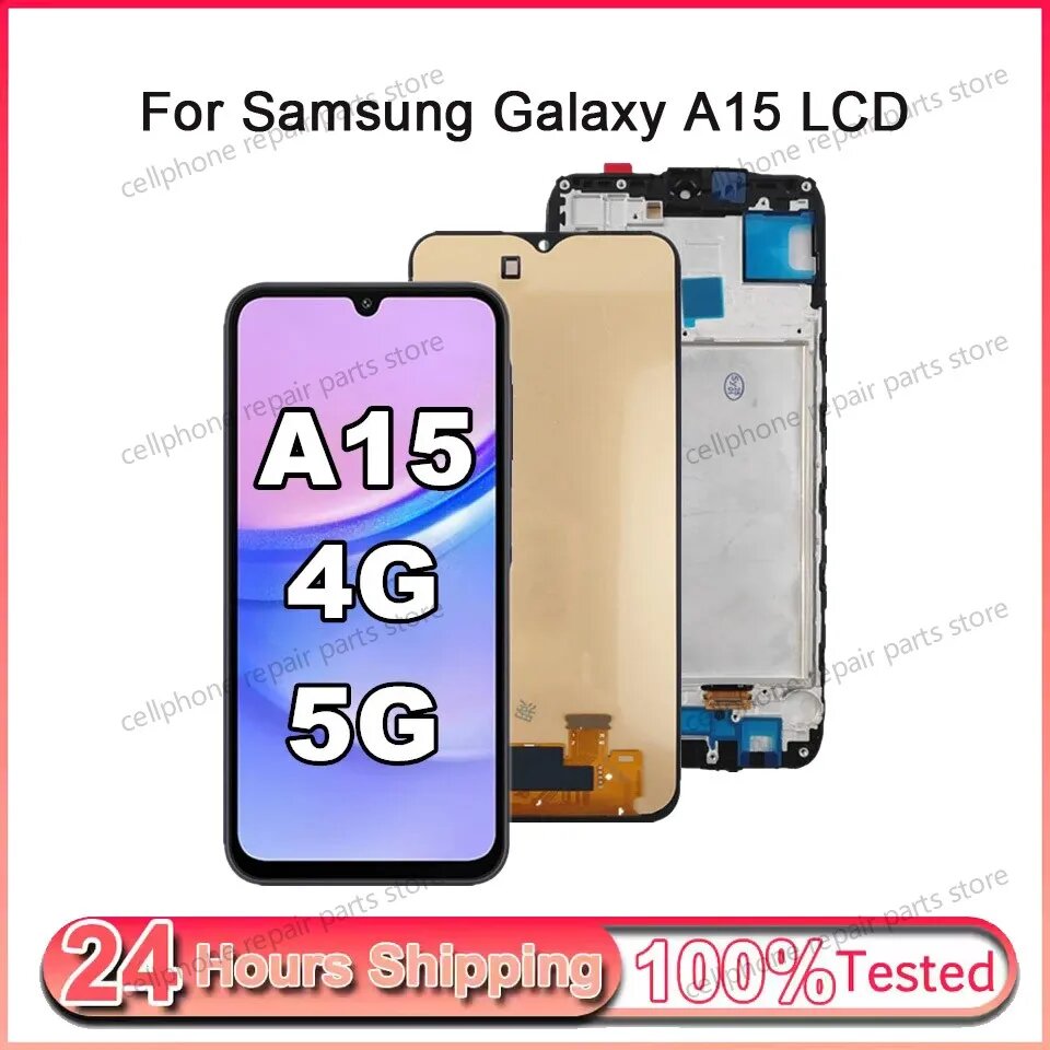 Дисплей для Samsung Galaxy A15 4G 5G TFT No Frame