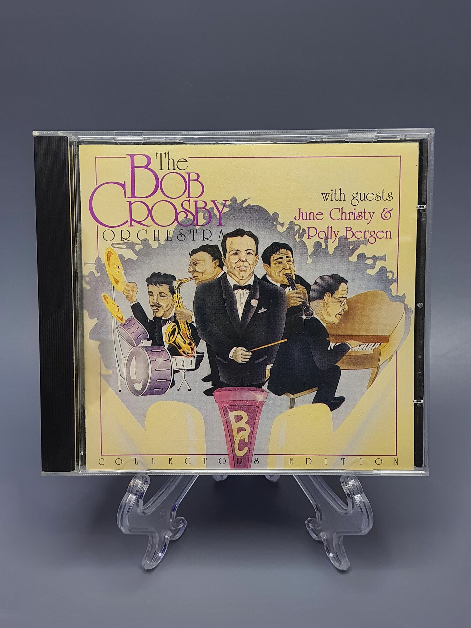 "The Bob Crosby Orchestra" с участием June Christy & Polly Bergen, Джаз, CD диск 1990 г.