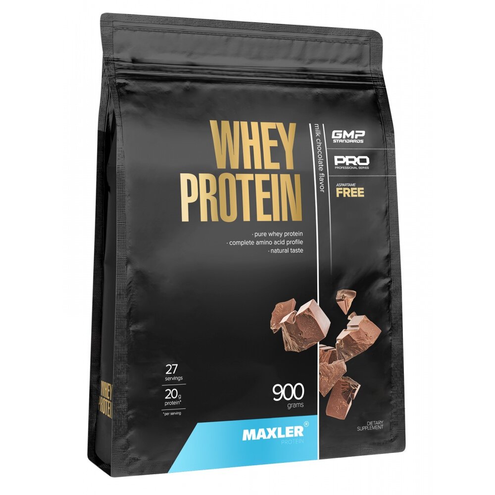 Протеин сывороточный Maxler Germany Whey Protein, 900 г, Вкус Milk Chocolate / Молочный Шоколад
