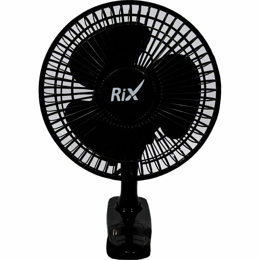 Настольный бытовой вентилятор RIX RDF-1500WB Black 49791