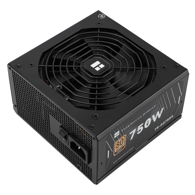 Блок питания Блок питания 750W/ Power Supply Thermalright, 750W 80+ Gold (ATX, 3.1, PCIe 5.1, Non-modular, 1x24(20+4)pin, 1xCPU 8(4+4)pin, 2xPCIe*2 8(6+2)pin, 5xSATA3, 1x12+4pin (12VHPWR PCIe 5.1 12+4pin 600mm), 3xMOLEX4pin, Active, 120x120mm, 150x140x86m