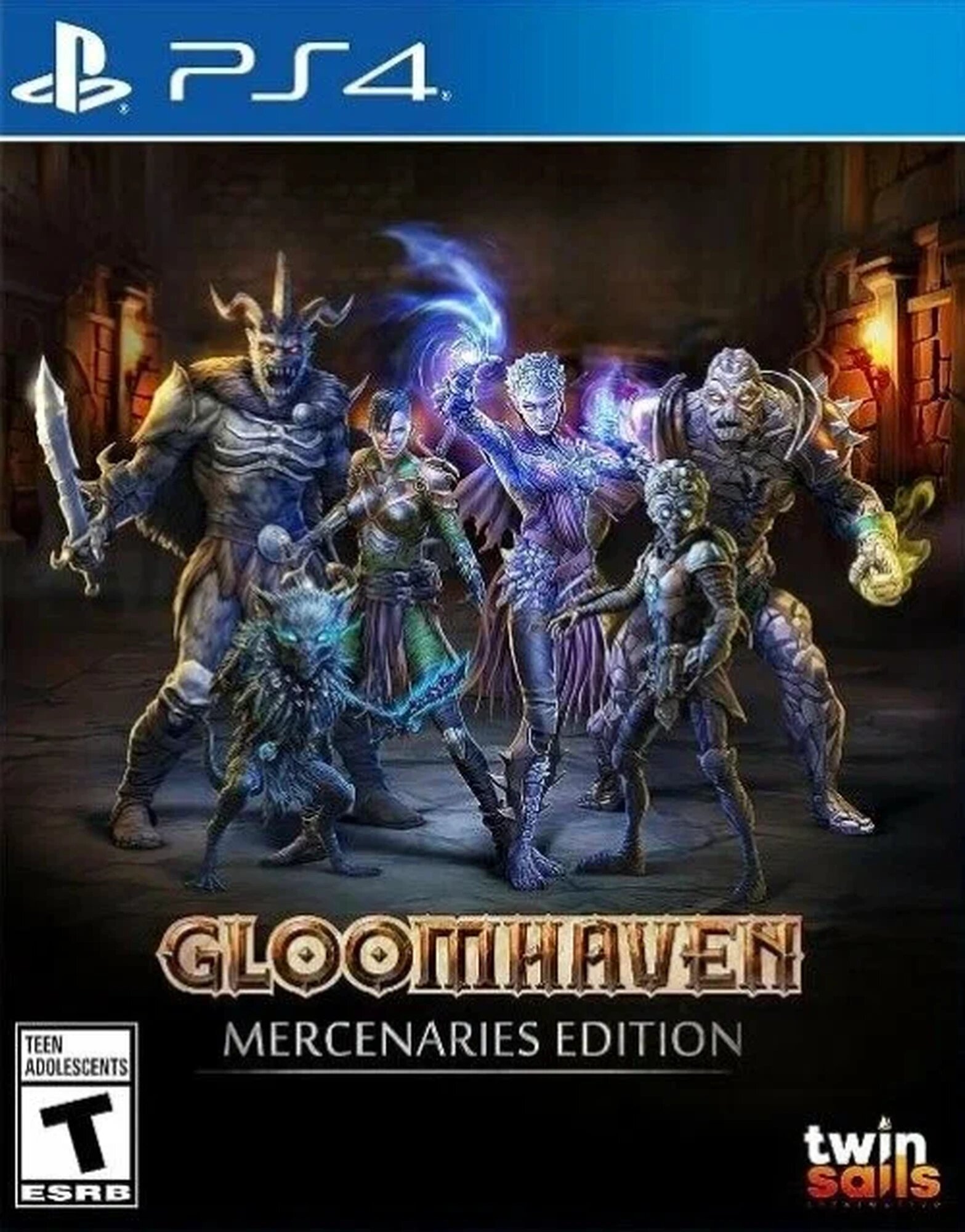 Gloomhaven Mersenaries [PlayStation 4, PS4 английская версия]