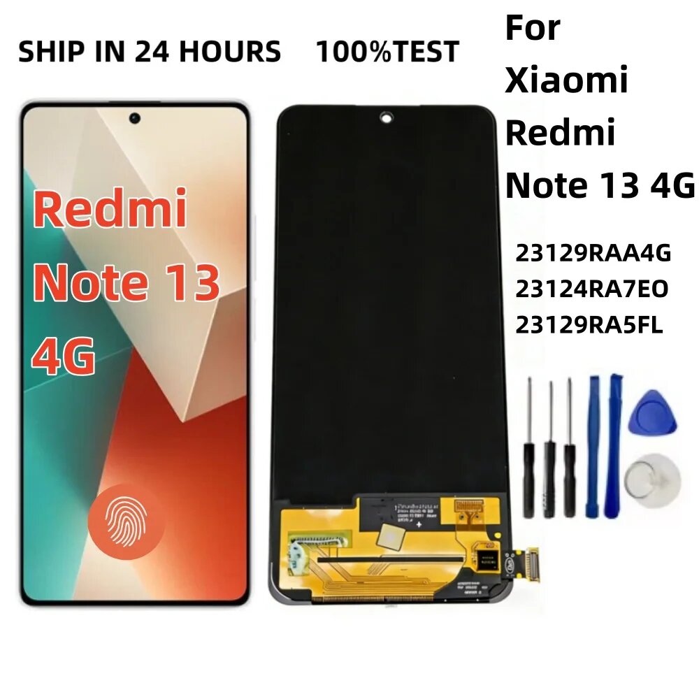 Дисплей Xiaomi Redmi Note 13 4G Blue Frame TFT