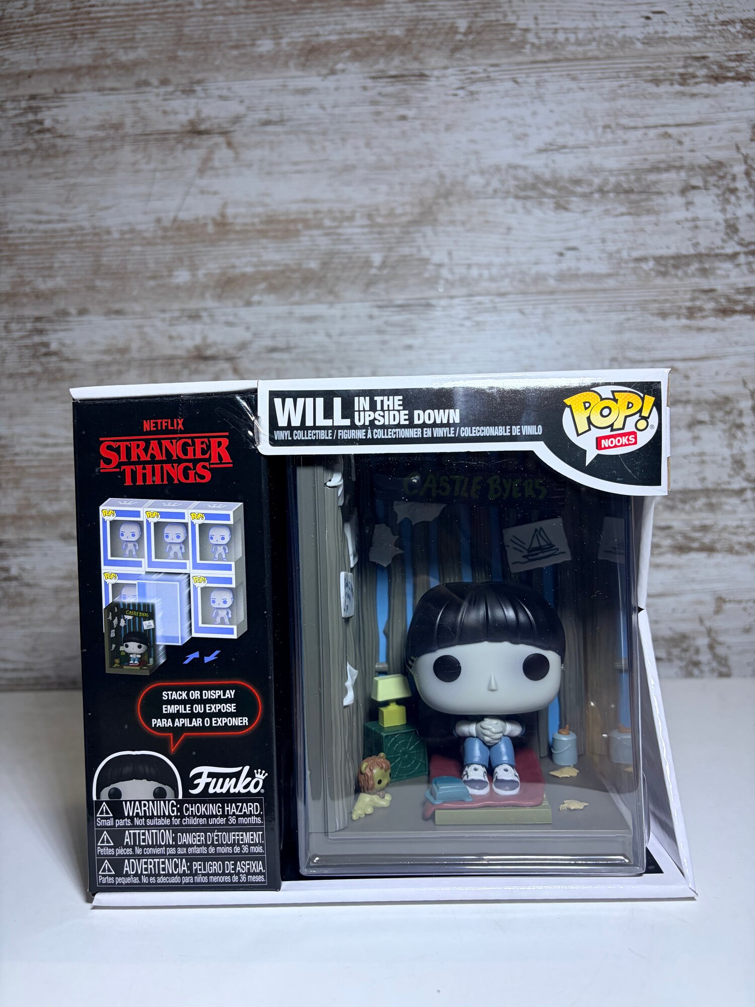 Funko POP! Nooks коллекционная виниловая фигурка Stranger Things — Will in the Upside Down (Уилл Байерс в Изнанке)
