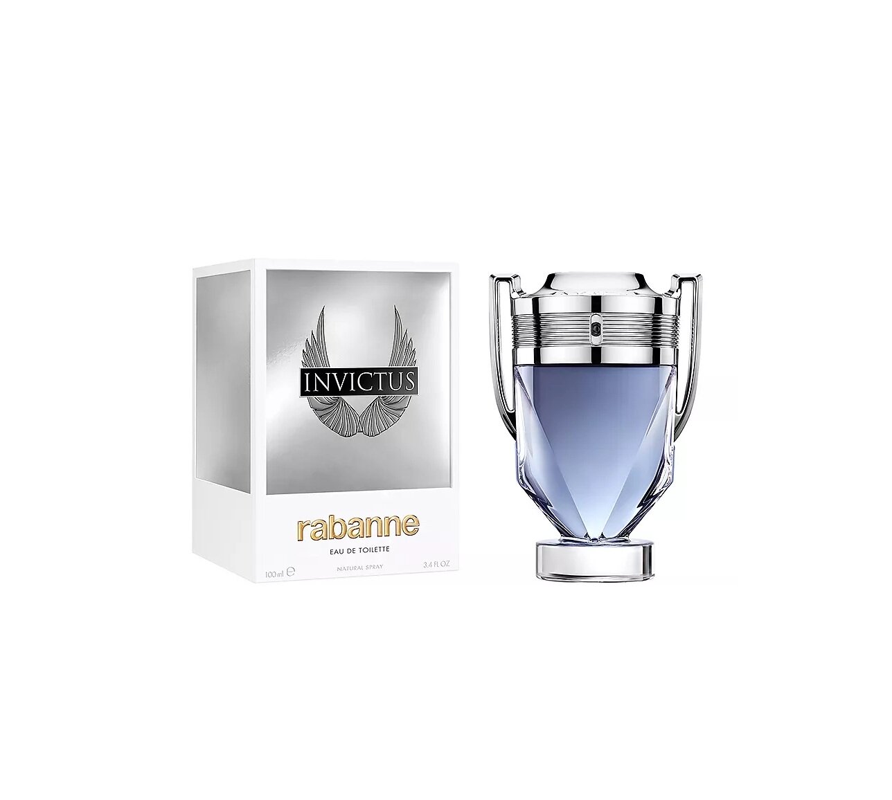 Paco Rabanne Invictus 100 мл туалетная вода мужская, древесные, водные
