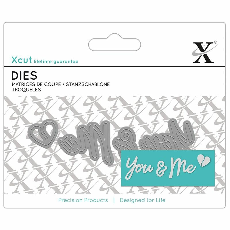 Набор ножей docrafts "Xcut", You & Me, для вырубки, 4 шт