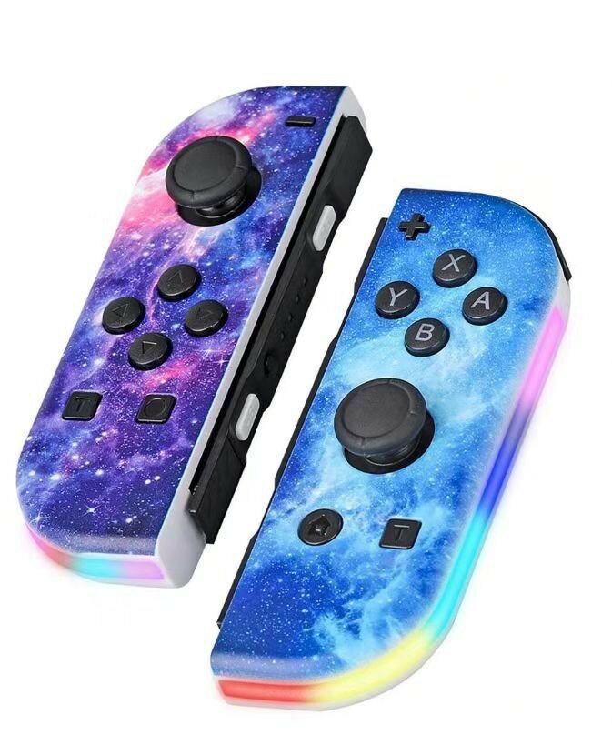 Набор ремешков для контроллера Nintendo Switch с темой Звездное небо для игровых аксессуаров