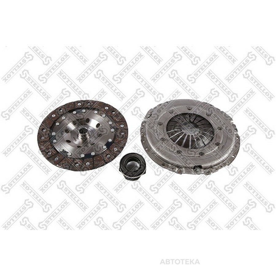 К-кт сцепления STELLOX 0701249SX AUDI A3, SEAT Toledo, VW Golf/Passat 2.0FSi/1.9TDi 03>