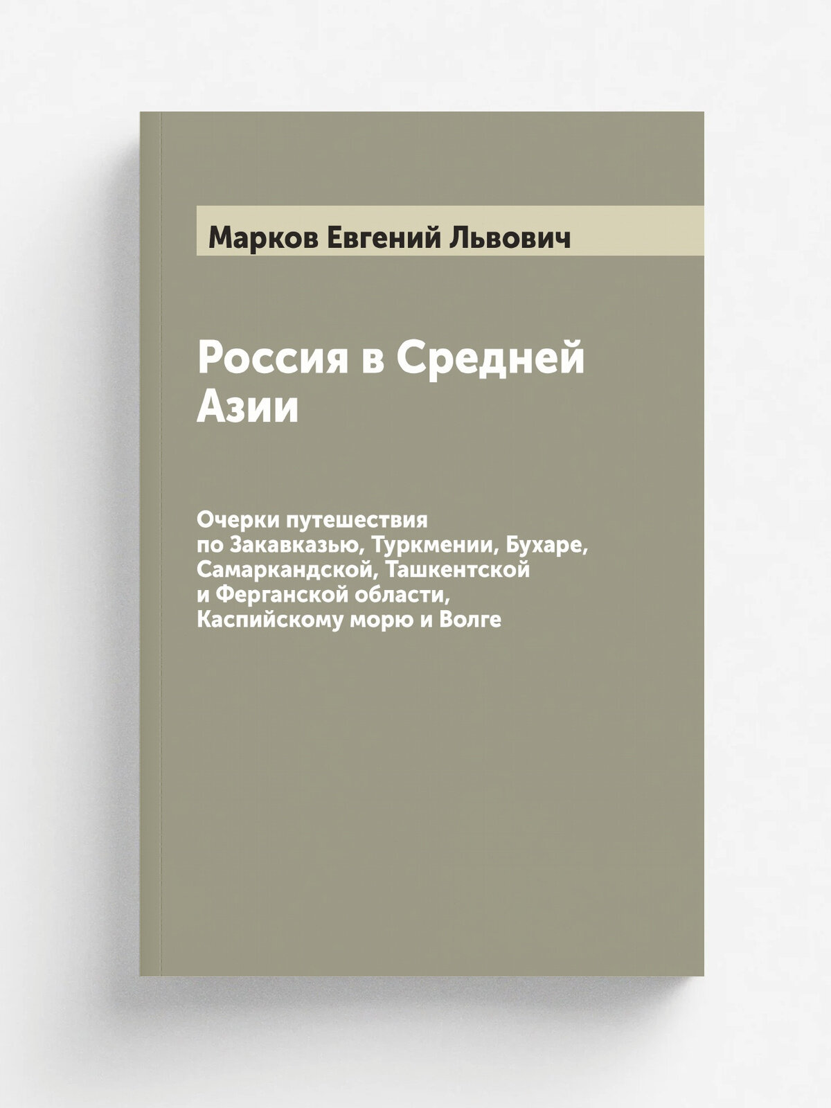 Россия в Средней Азии. Очерки путешествия по Закавказью, Туркмении, Бухаре, Самаркандской, Ташкентской и Ферганской области, Каспийскому морю и Волге