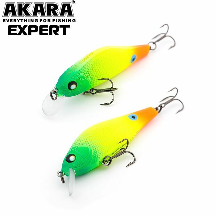 Воблер Akara Expert 70F 9 гр. (1/3 oz 2,8 in) A113