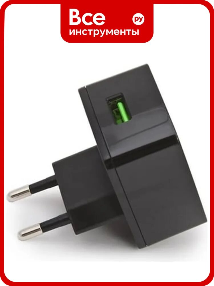 Сетевое зарядное устройство Hoco c70a cutting-edge 1xusb 3а 18w qc3.0 (черный) 0L-00044718