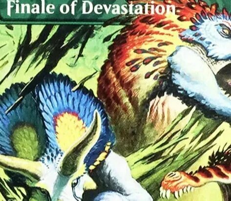 Коллекционная карта Finale of Devastation, Holo 700 CMM