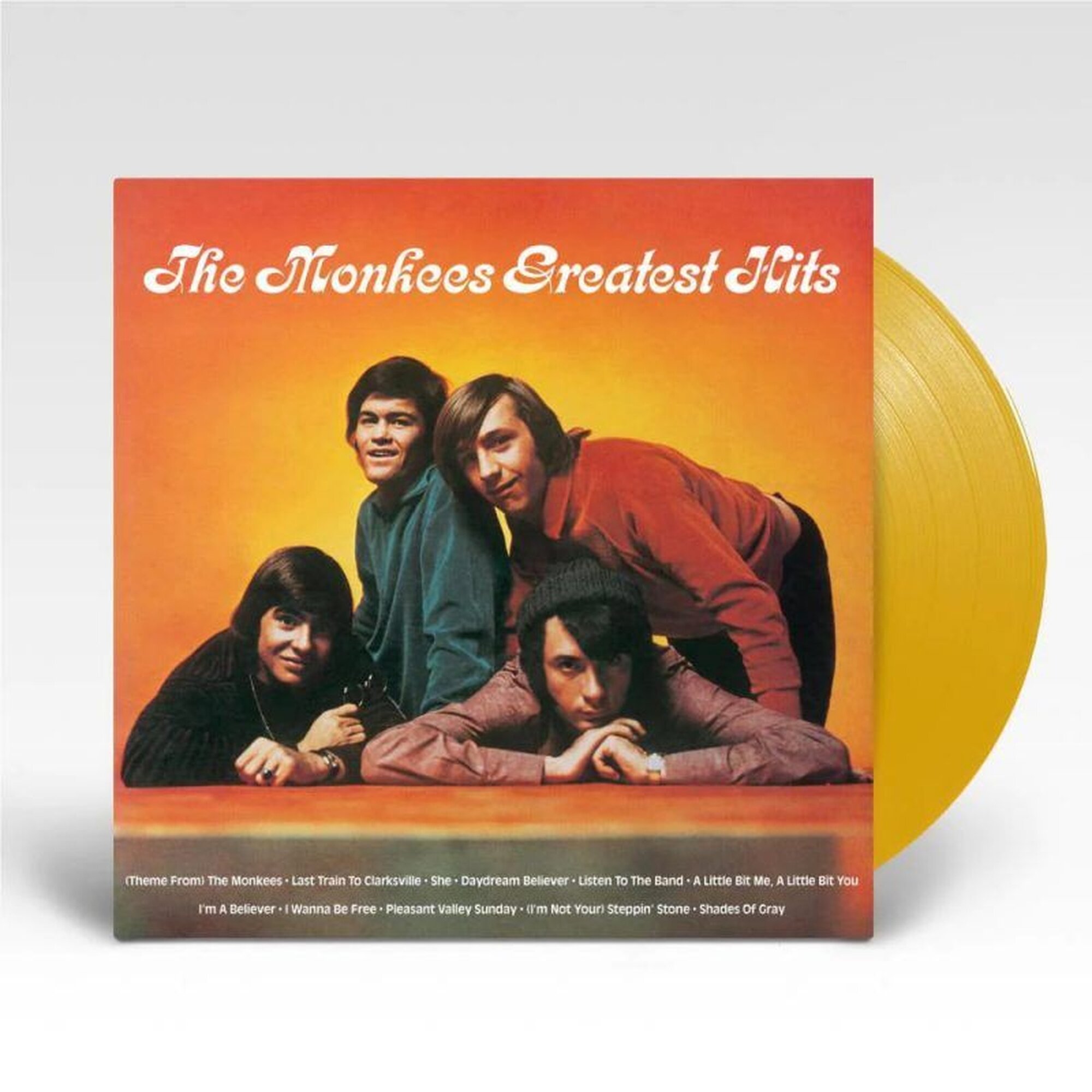 MONKEES - Greatest Hits, (LP, Compilation, Limited Edition, Reissue, Yellow-Flame) Виниловая Пластинка