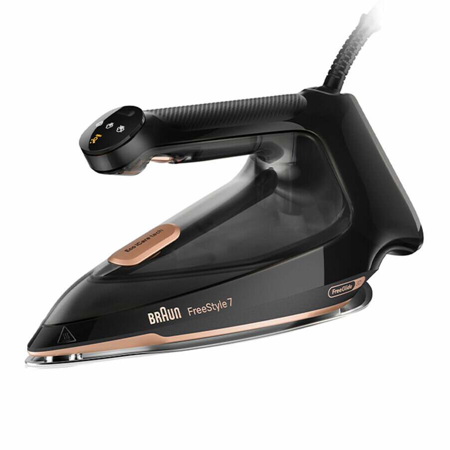 Утюг Braun FI7276BK FreeStyle 7 FreeGlide 3D Цвет Черный 2000 Вт