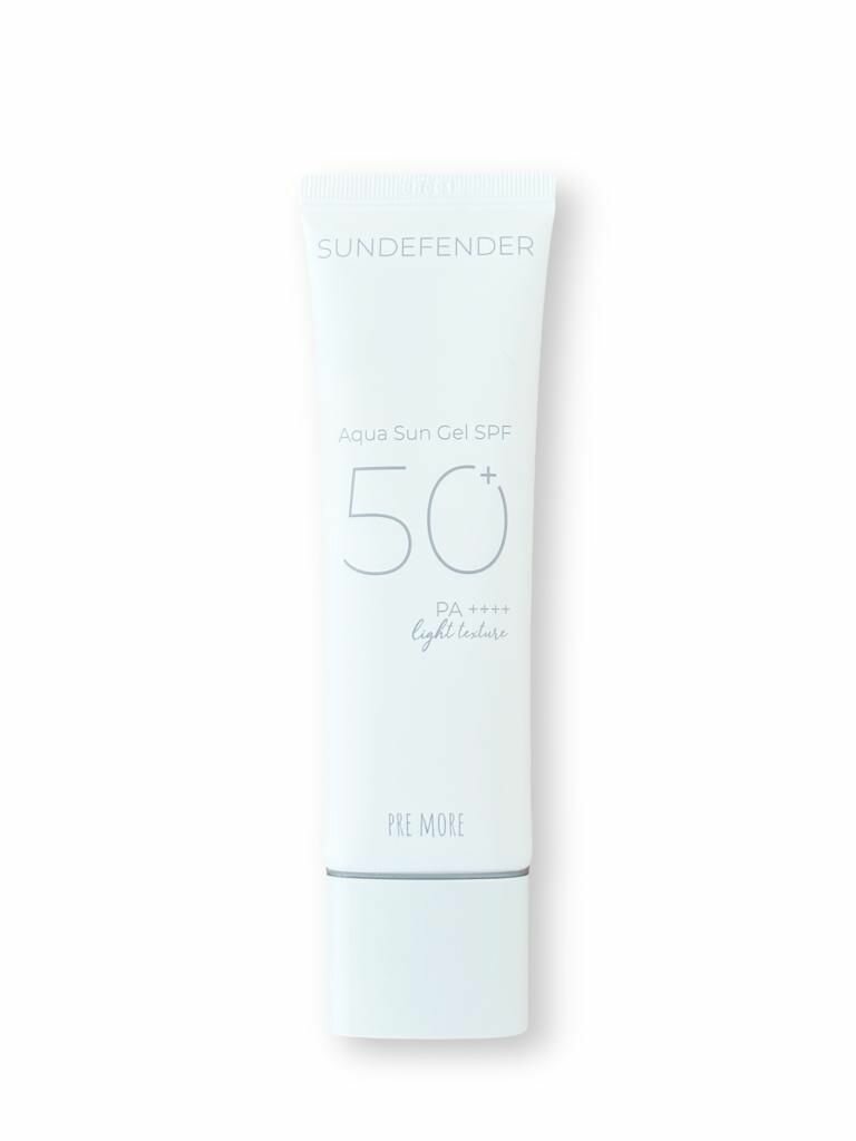 PRE MORE крем Sundefender Aqua Sun Light Texture SPF50 для лица 50 мл