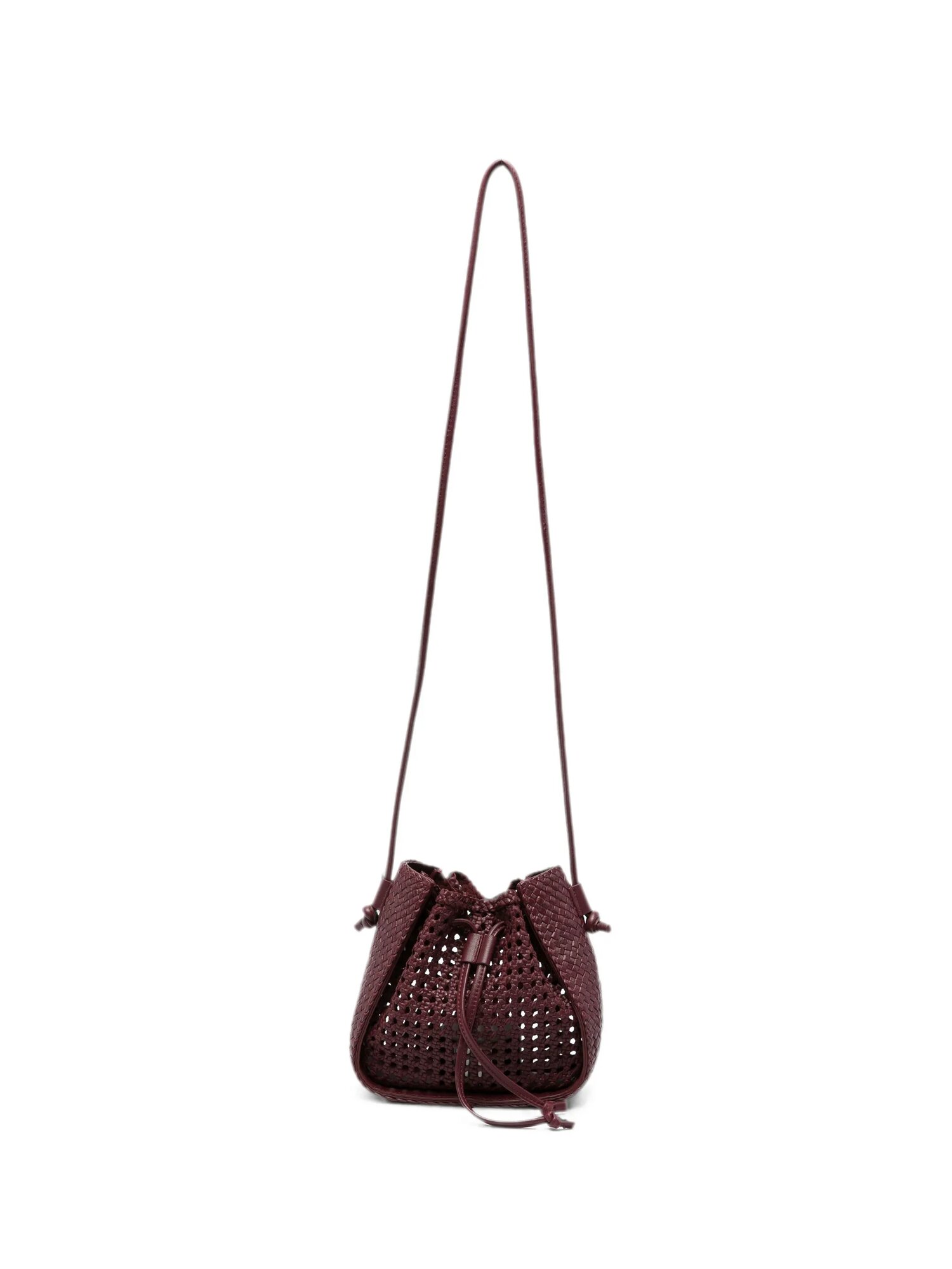Сумка Woven leather shoulder bag