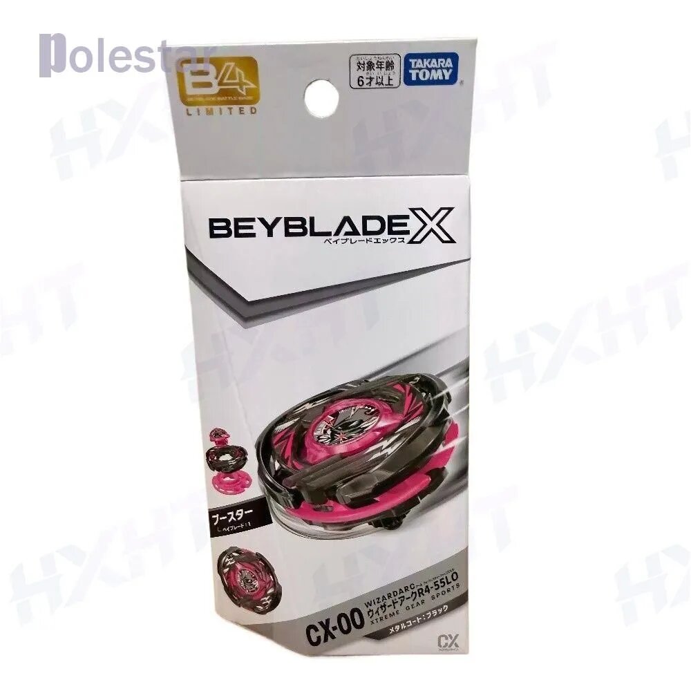 TAKARA TOMY Beyblade X Cx-00 Черный И Розовый Магический Посох R4-55L0 Волчок (Японская Версия)