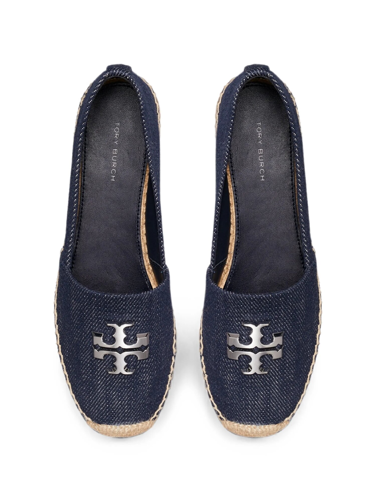Эспадрильи Tory Burch Eleanor logo-plaque espadrilles, размер 9 — фото 1