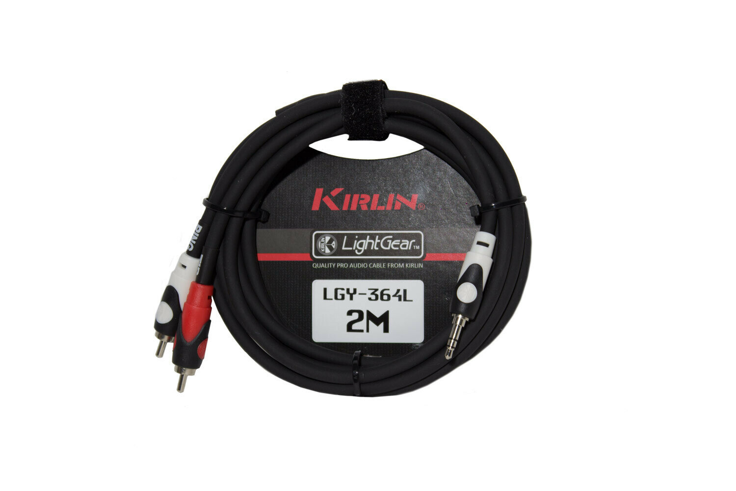 Kirlin LGY-364L/2М Кабель соединительный 3,5MM TRS PLUG - 2X RCA PLUG