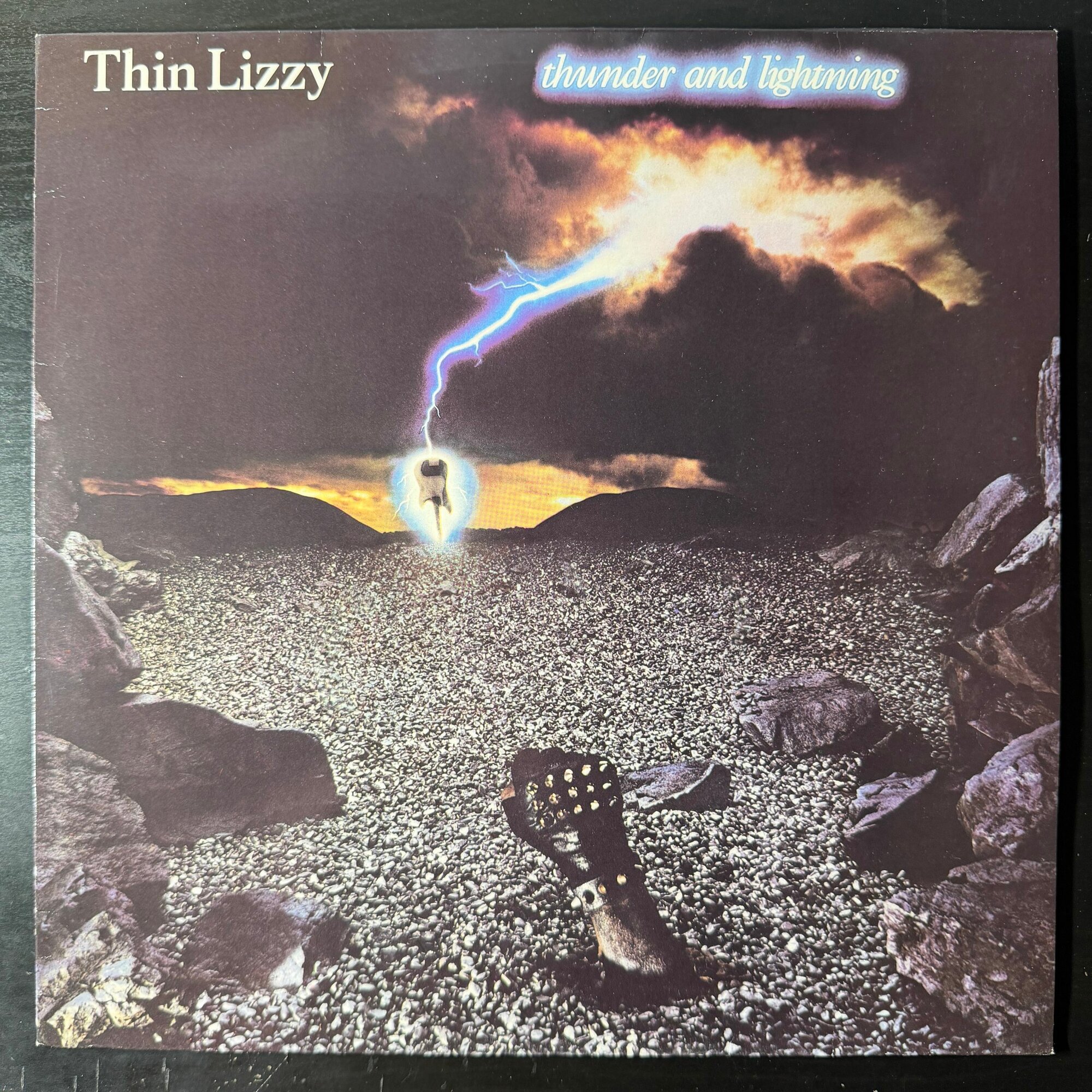 Виниловая пластинка Thin Lizzy Thunder And Lightning (Голландия 1983г.)