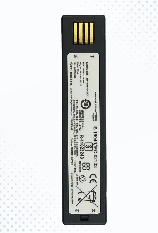 Аккумулятор BAT-SCN01 для сканера Honeywell Voyager 1902, 1472g (2400 mAh)
