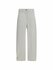Брюки Max Mara Adorni button-cuff wide-leg trousers, размер 40, бежевый/белый