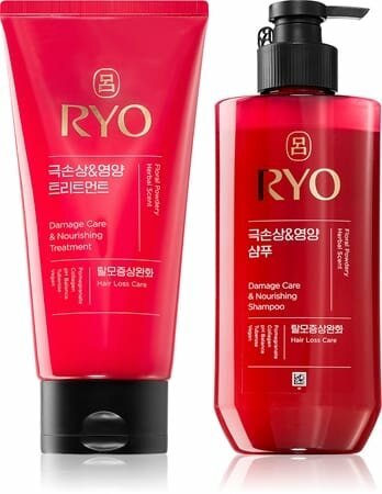 Косметический набор для волос Ryo Damage Care & Nourishing, женский, 1 шт