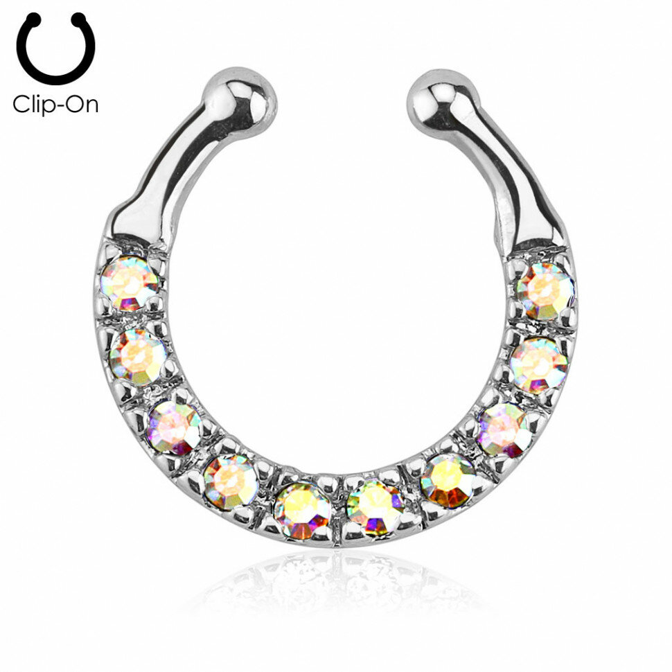Клипса для имитации пирсинга PiercedFish
