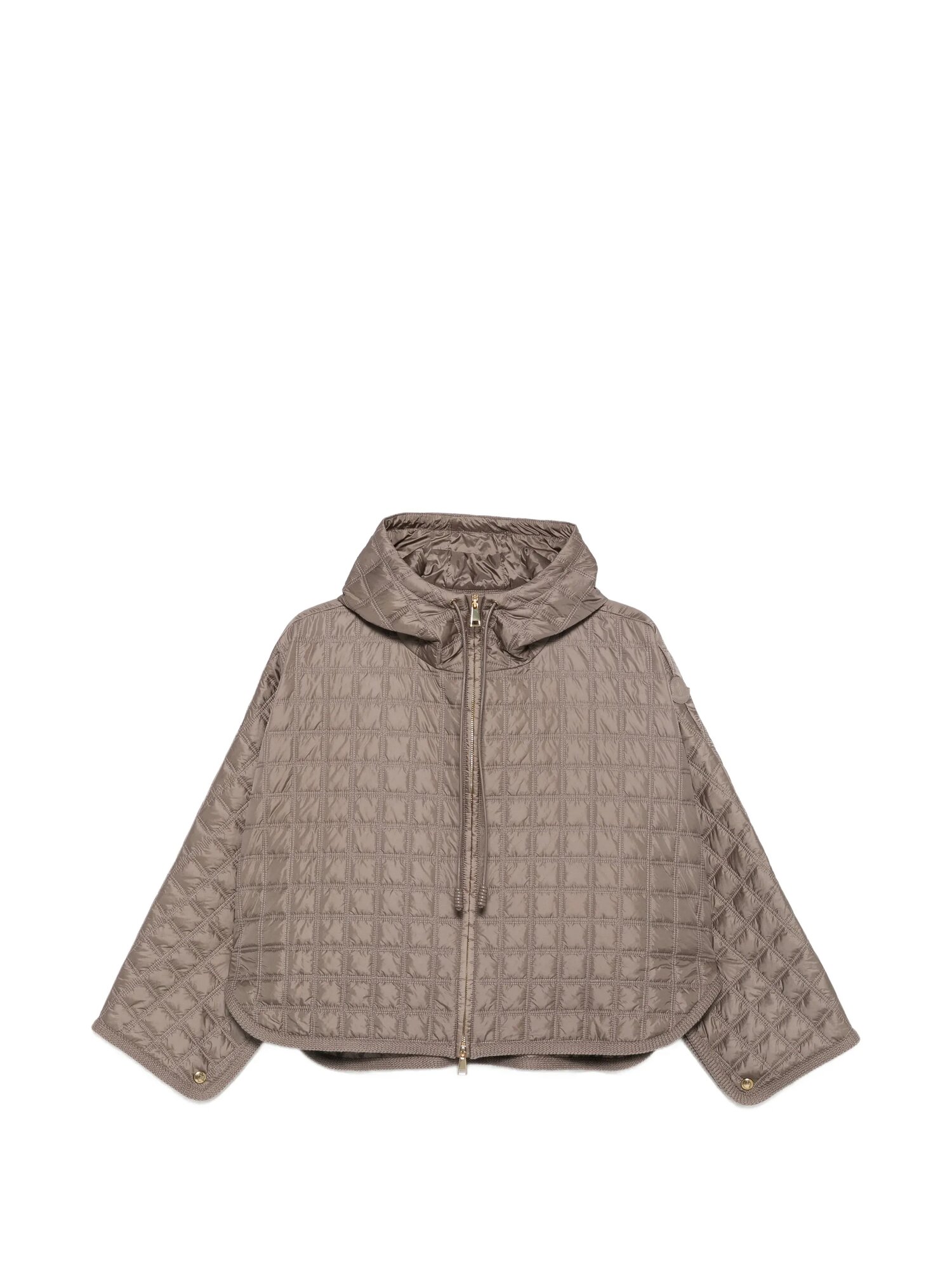 Накидка Quilted hooded cape