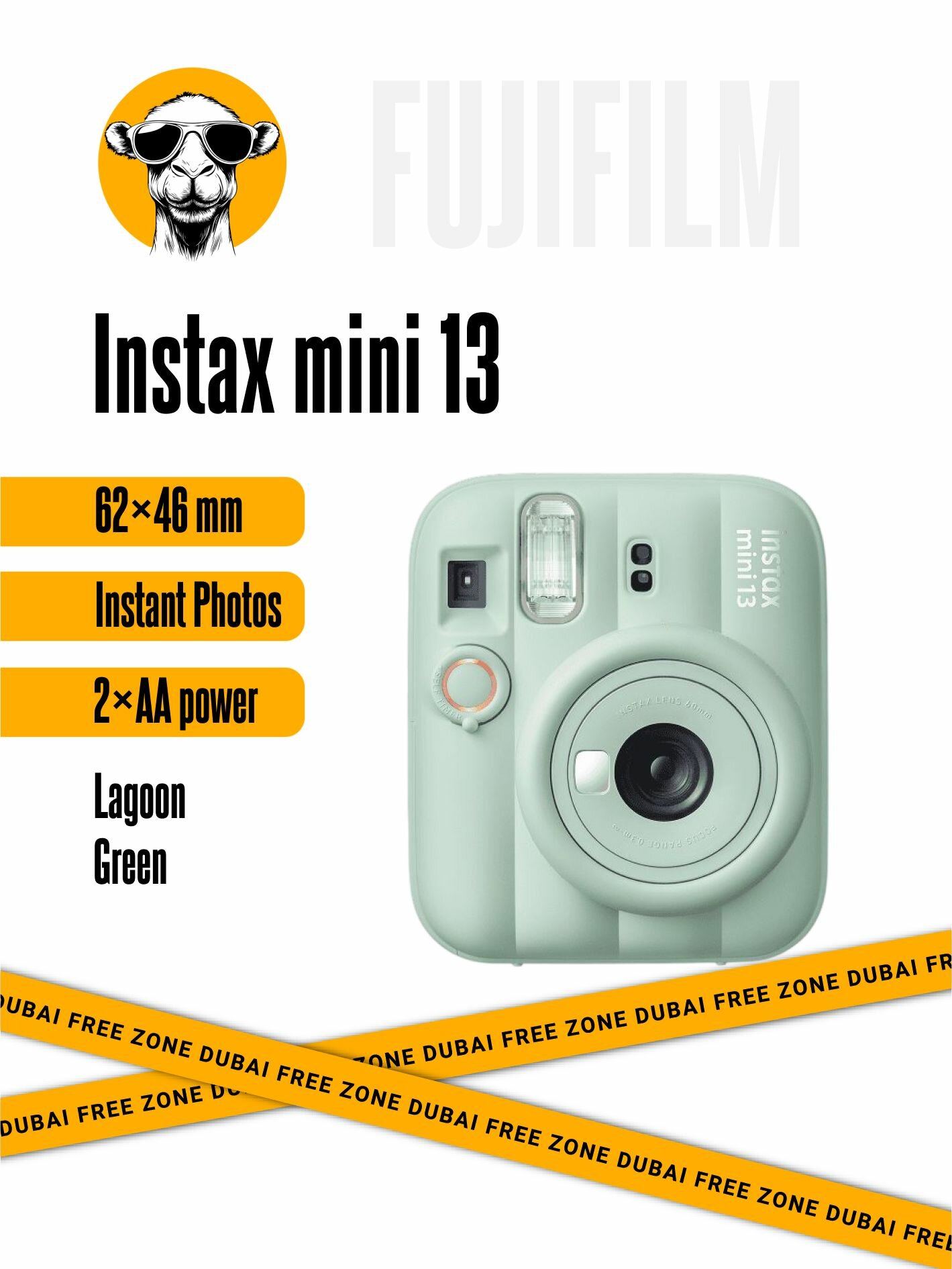 Фотоаппарат Fujifilm Instax mini 13 Lagoon Green