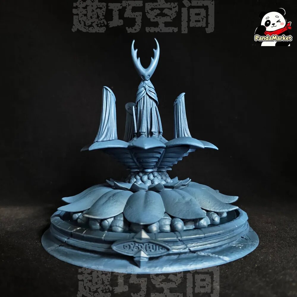 Фигурка рыцарь тени / Hollow Knight Shadow, коллекционная, синяя