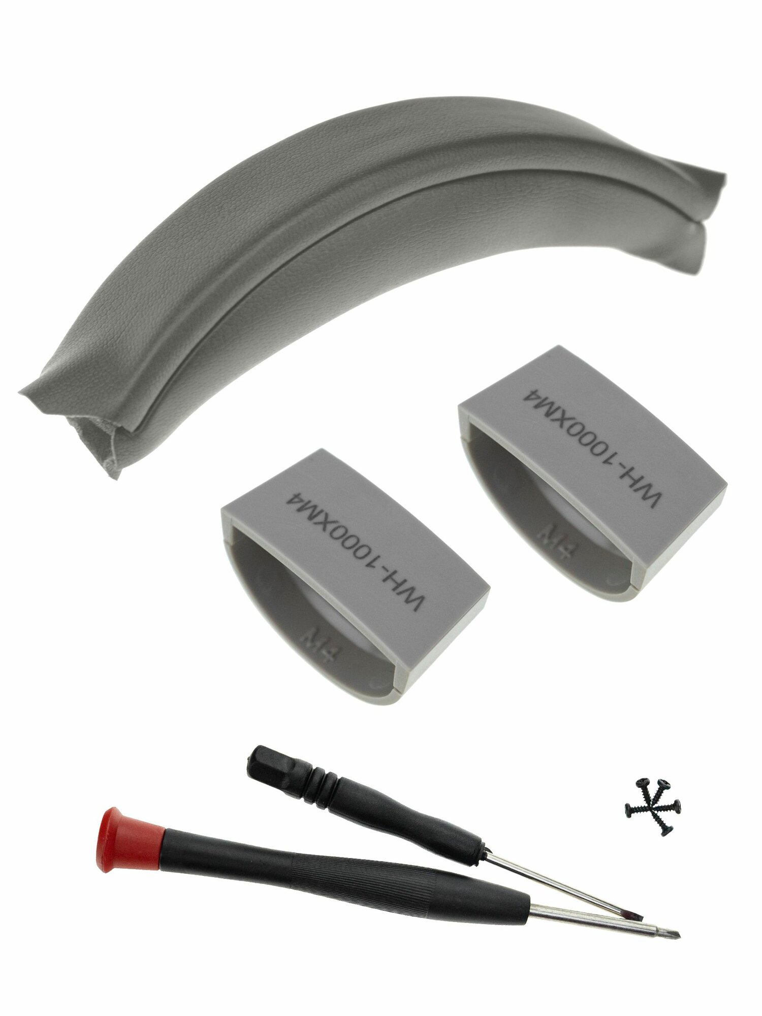 Накладка, оголовье и крепеж для наушников Sony WH-1000XM4 (Бежевый, Кожа)