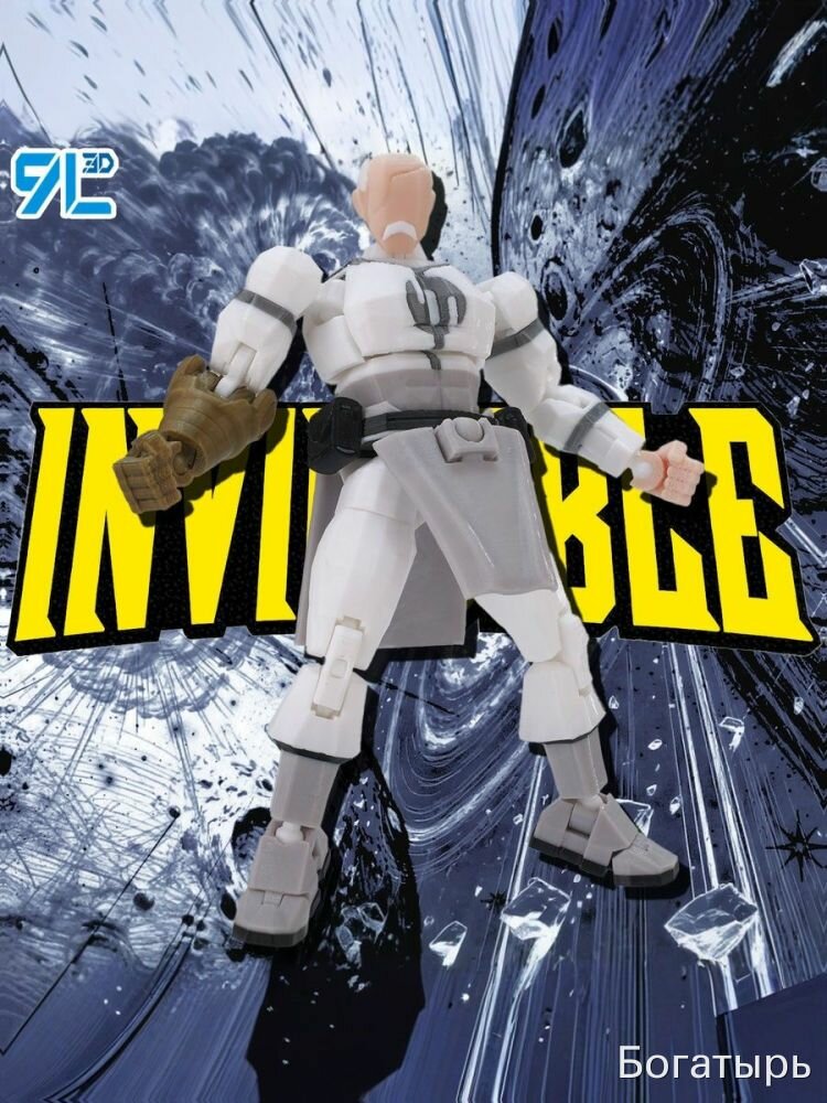 9L3D Фигурка Конквест из Неуязвимого (Conquest) Titan13 Invincible, Lucky 13, 3D-печатная подвижная модель, подарок для фанатов аниме, подарок