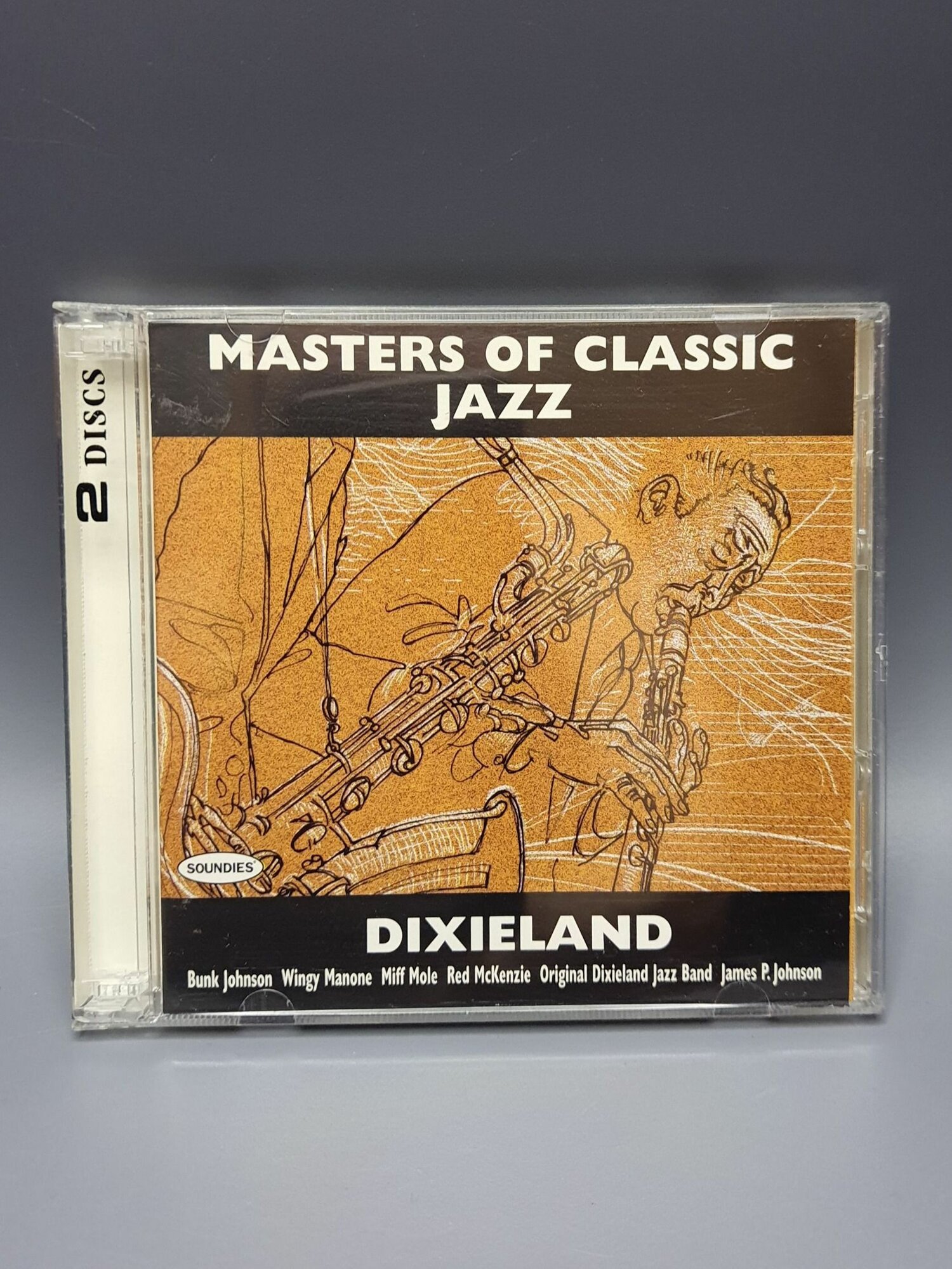 Сборник в стиле диксиленд "Masters of Classic Jazz: Dixieland" на 2х CD