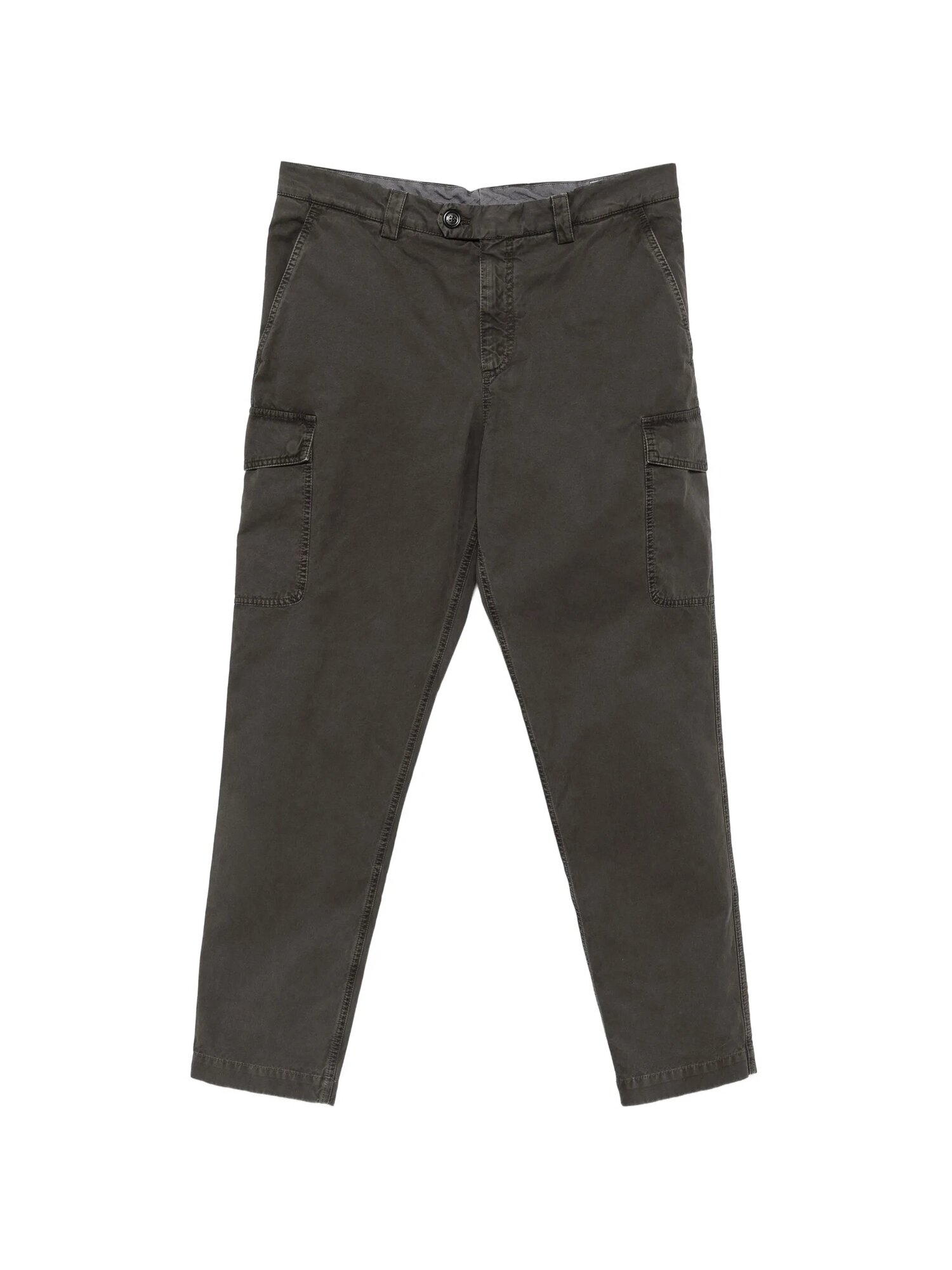 Брюки BRUNELLO CUCINELLI Cargo-pocket straight-leg trousers