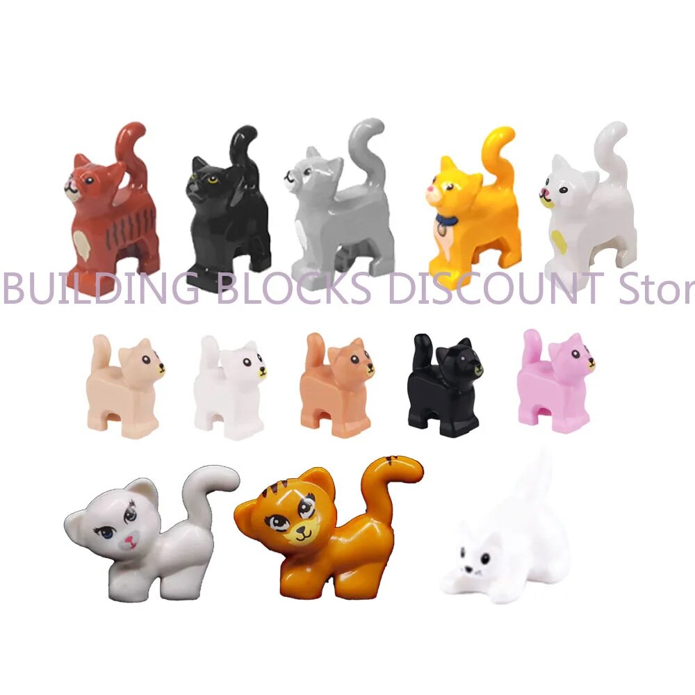Конструктор MOC «Сцена в зоопарке» D104 cat-13pcs
