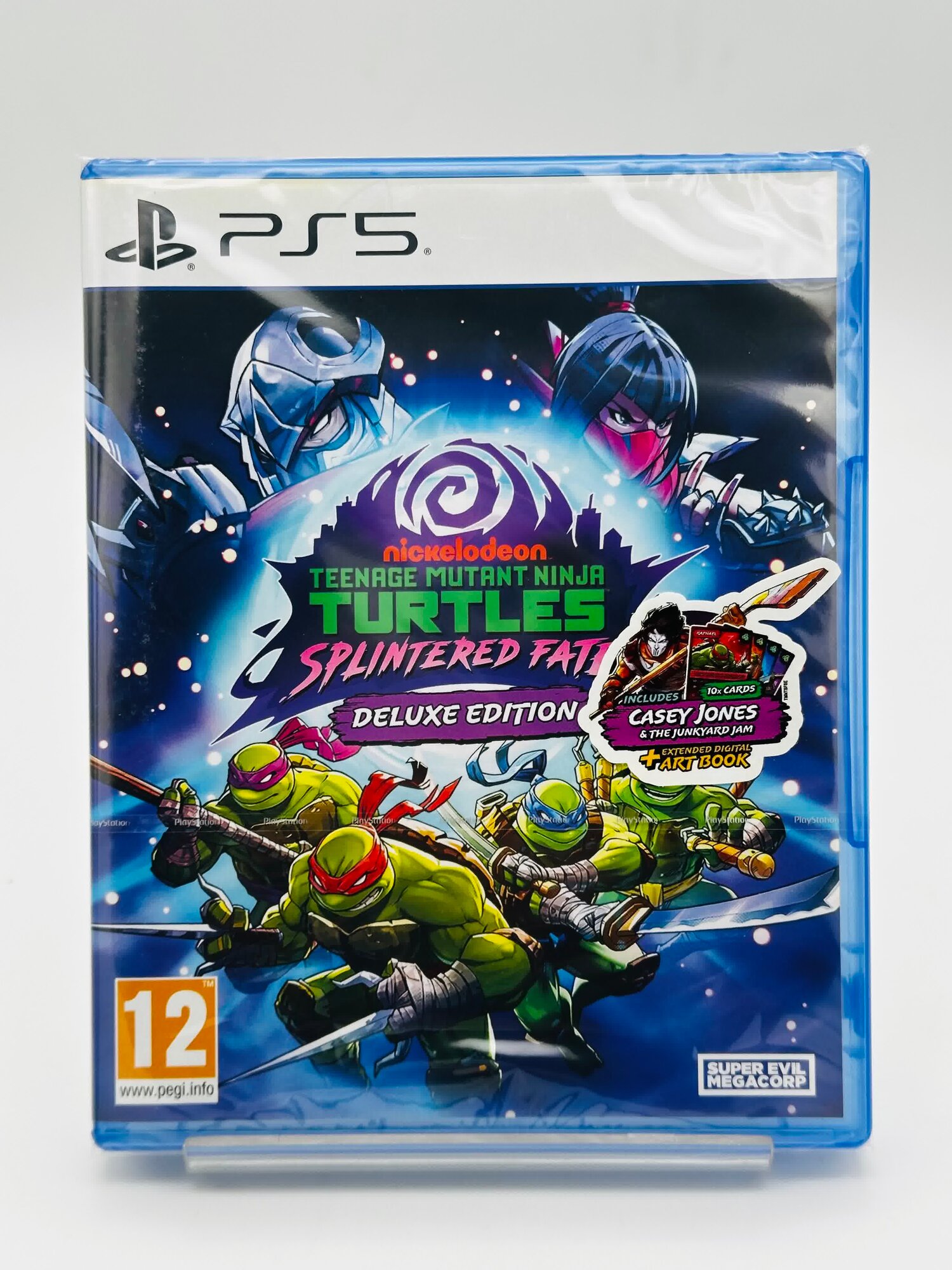 Игра teenage mutant ninja turtles splintered fate deluxe edition на PS5, видеоигра для PlayStation 5, диск