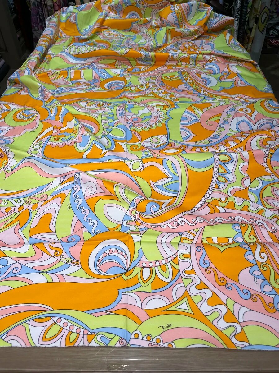 Ткань для шитья Emilio Pucci хлопок с эластаном 1,5×1,5