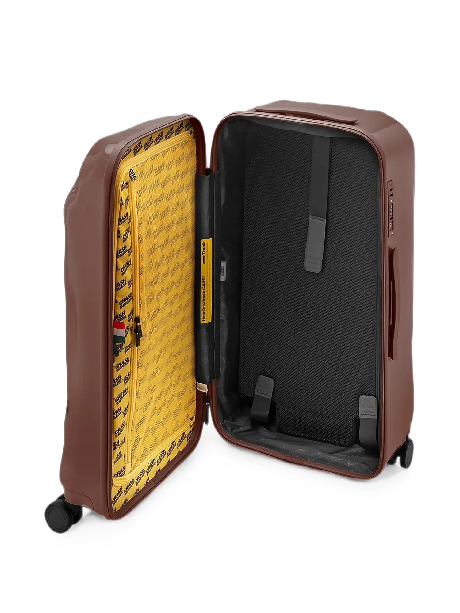 Сумка CRASH BAGGAGE Medium Trunk dented-effect four-wheel suitcase — фото 1